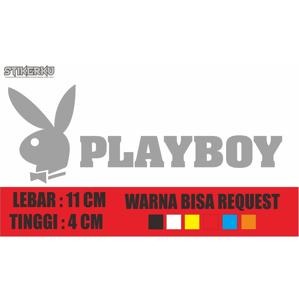 Jual Cutting sticker playboy stiker cutting stiker motor stiker mobil ... Jual Cutting sticker playboy stiker cutting stiker motor stiker mobil ...
