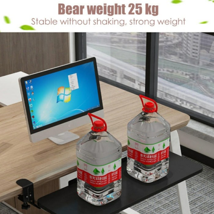 Jual Keyboard Tray Kybot Tempat Keyboard Dan Mouse Komputer | Shopee ...