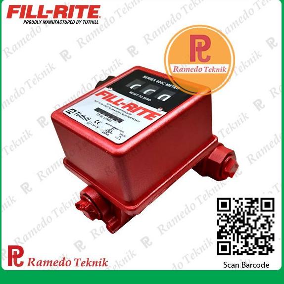 Jual Flow Meter Fill-Rite 1 Inch Series 800 C - Meteran Solar 1 Inch 3 ...