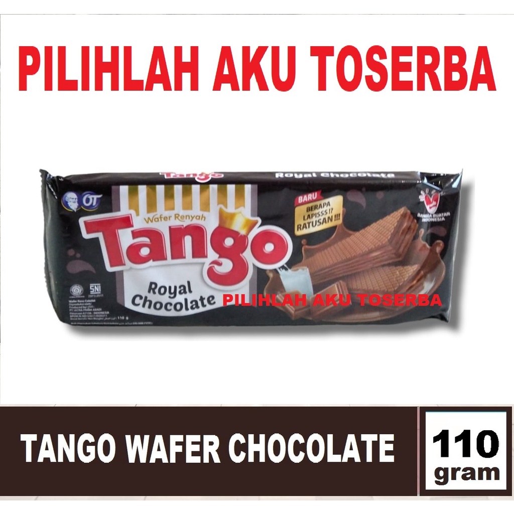 Jual Tango Wafer Royal Chocolate 110 Gr - ( Harga 1 Karton Isi 24 Pcs ...