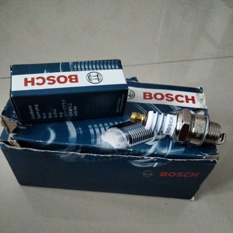 Jual busi bosch busi mesin rumput biru | Shopee Indonesia