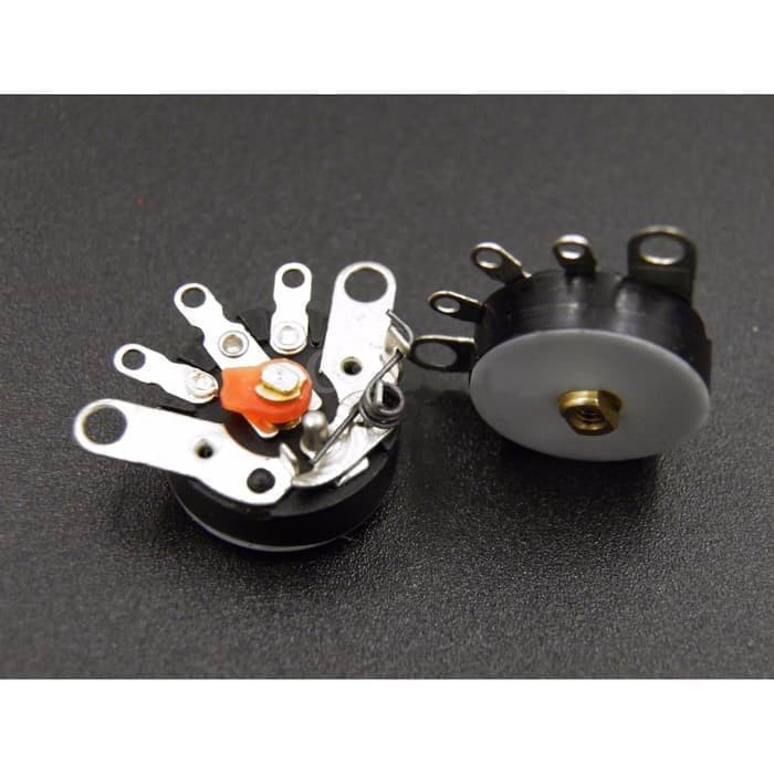 Jual Potentiometer 10K Rv12 B103 12Mm 5 Pin Rotary Switch Radio Pot ...