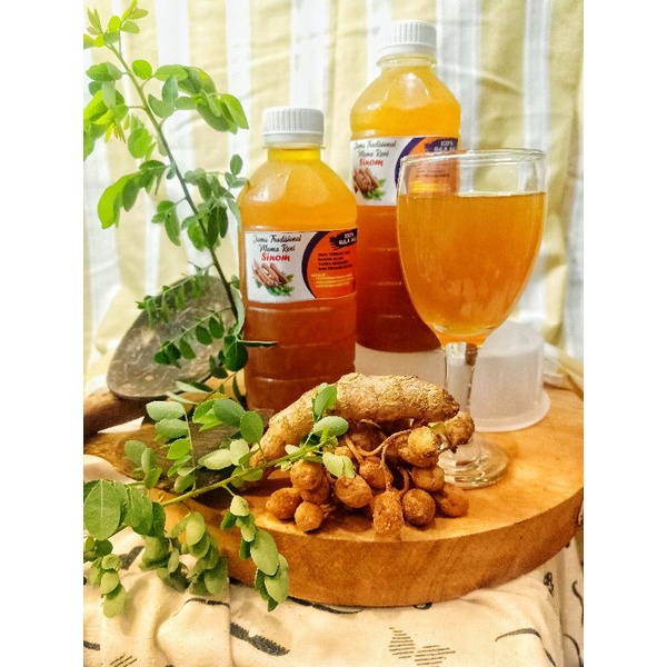 Jual Jamu Tradisional Sinom / Kunyit Asem Siap Minum Menyegarkan 500ml ...