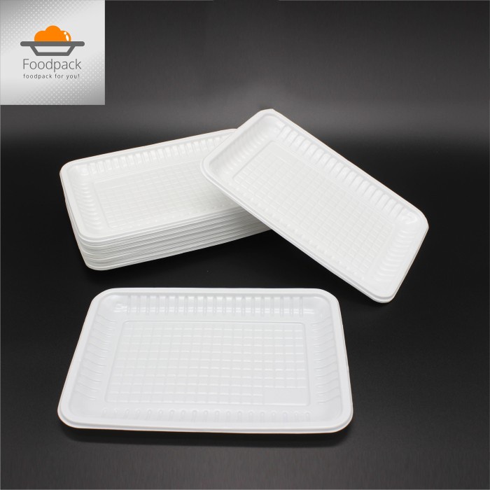 Jual MIKA TRAY PUTIH ALAS TEMPAT WADAH BUAH SAYUR DAGING KUE | Shopee ...