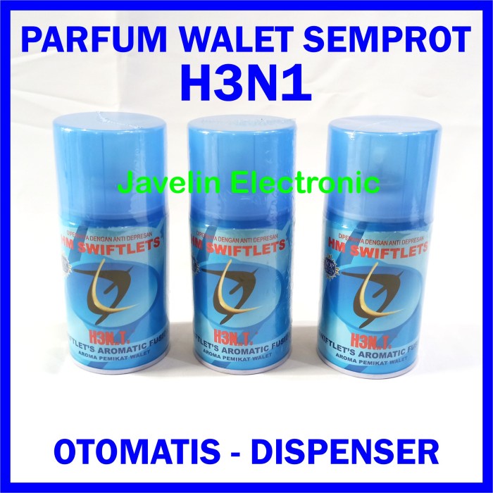 Jual Parfum Walet H3N1 Dispenser Otomatis / Aroma Pemikat Walet H3NsaTu ...