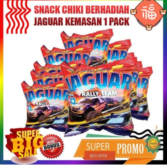Jual Snack Ciki JAGUAR Berhadiah Snack Makanan Ringan | Shopee Indonesia