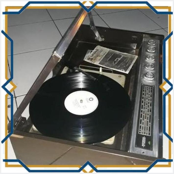 Jual [GAG] VINTAGE NATIONAL TURNTABLE RADIO ALL TRANSISTOR TYPE SG-945 ...