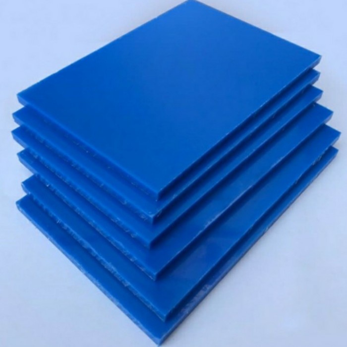 Jual Ori Nylon Pe Biru Lembaran 15Mm X 40 Cm X 50 Cm / Polyethyene Blue Sheet Bisa Sameday ...