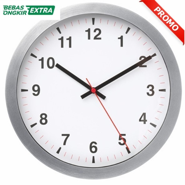 Jual Ready Ori Jam Dinding Bulat Seri Desain Modern Ta Ukuran 28Cm ...