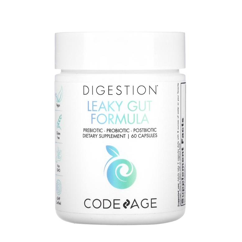 Jual CODE AGE CODEAGE DIGESTION LEAKY GUT FORMULA 60 CAPSULES | Shopee Indonesia