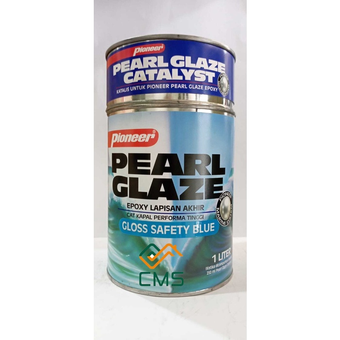 Jual CAT KAPAL EPOXY PIONEER PEARL GLAZE SAFETY BLUE 1 LITER | Shopee ...