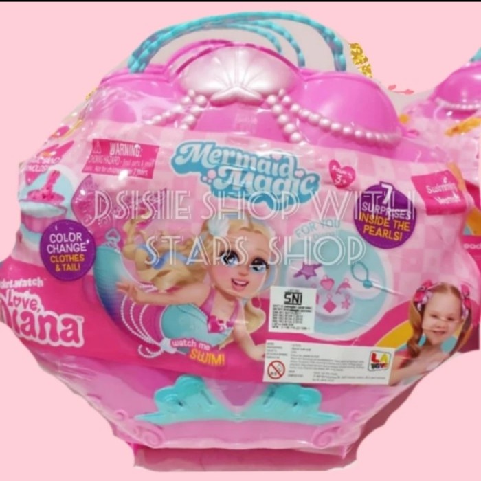 Jual New Ori Love Diana Mermaid Magic With 7 Surprise Original / Figure ...