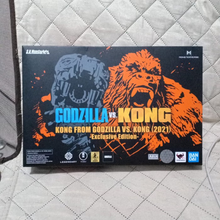 Jual New Shm Godzilla Vs Kong 2021 Exclusive Edition Sh Monsterarts S H ...