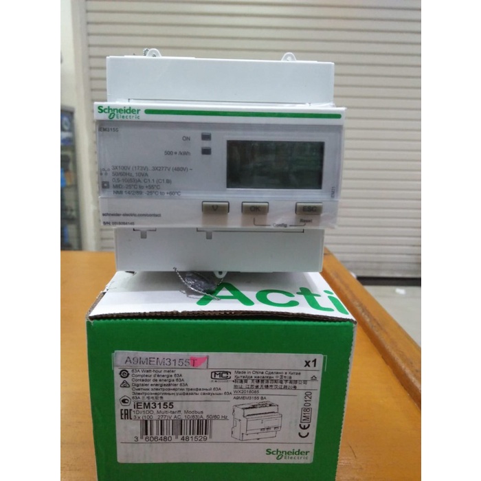 Jual Original Kwh Digital Schneider Type Iem3155 3Phase Terbatas ...