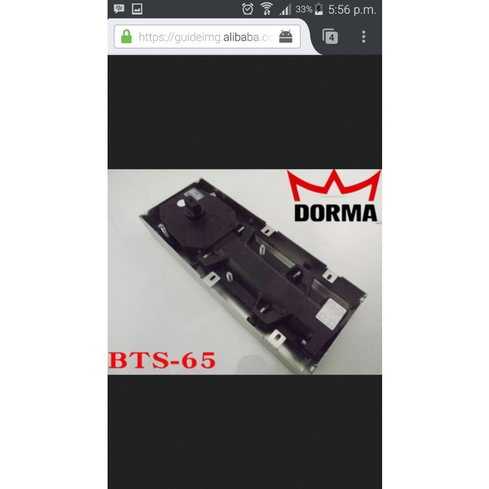 Jual [Ori] Floor Hinge Dorma Bts65 / Engsel Tanam Automatic Tutup Floorhinge Bisa Sameday ...