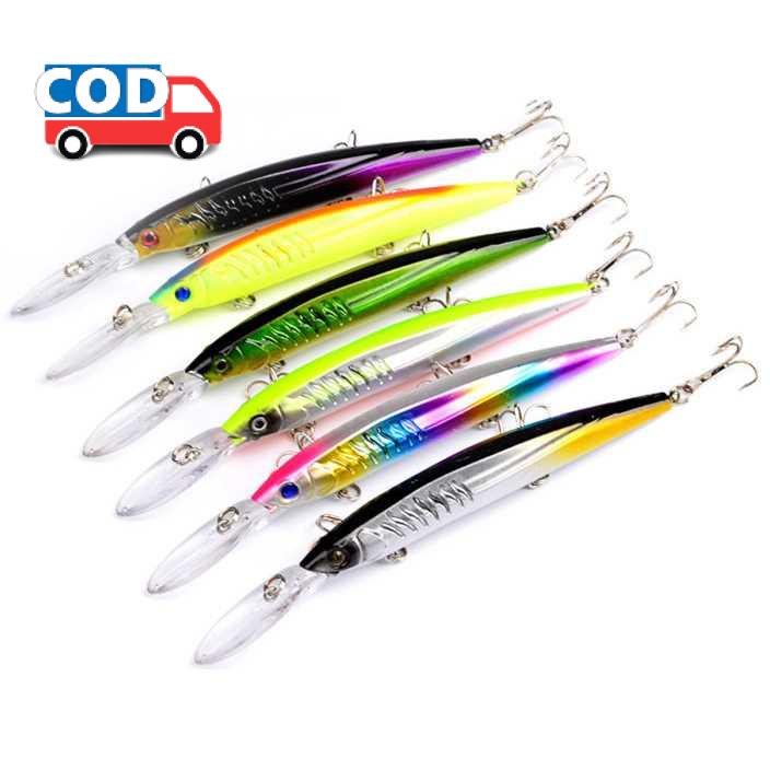 Jual Umpan Pancing Model Ikan Tiruan Warna Warni Kail Pancing Bentuk ...