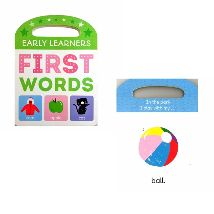Jual Early Learners Lift and Learn First Words Book | Shopee Indonesia