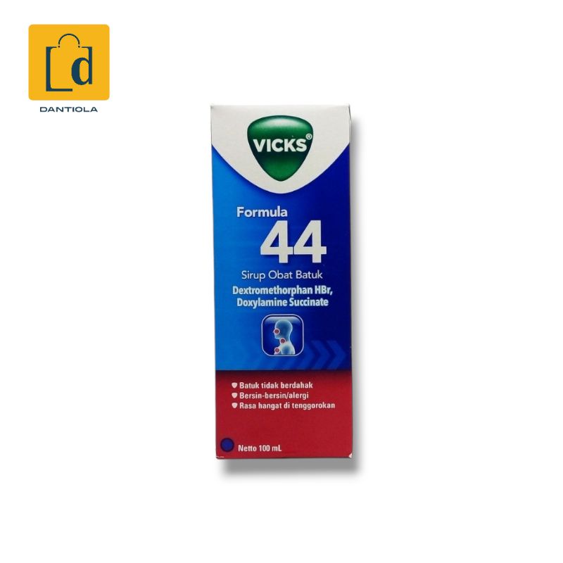 Jual VICKS FORMULA 44 SIRUP OBAT BATUK 100 ML | Shopee Indonesia