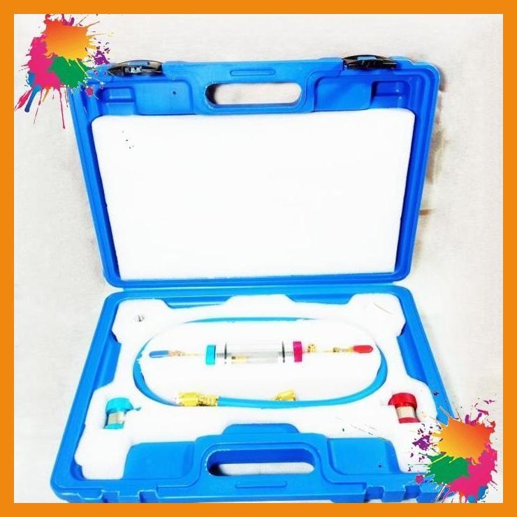 Jual alat cek oli freon kompresor compressor ac mobil oil refrigerant ...