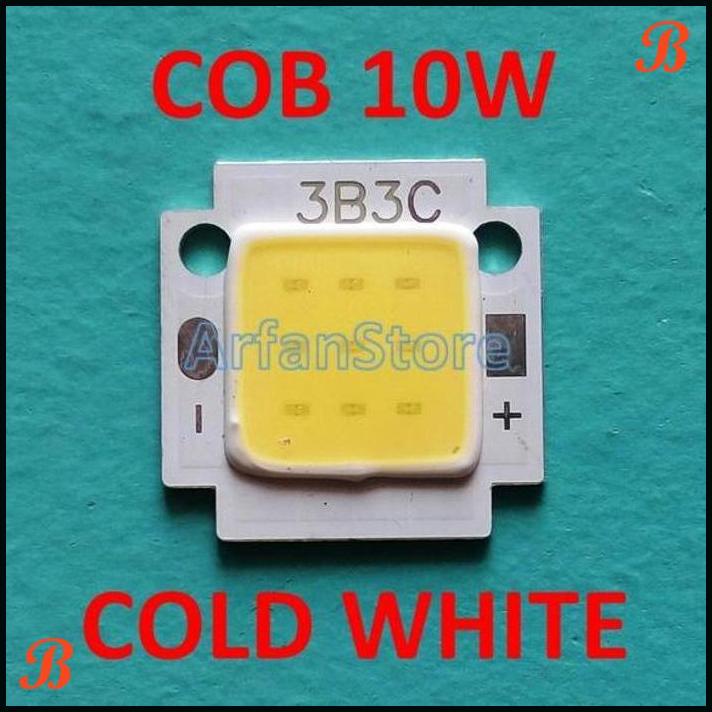 Jual LED COB 10W COLD WHITE HPL PUTIH HIGH POWER ULTRA BRIGHT CHIP ...