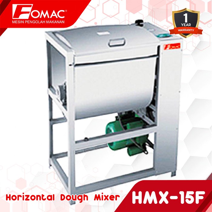 Jual Mesin Horizontal Mixer Flat HMX-15F Pengaduk Tepung/Powder FOMAC ...