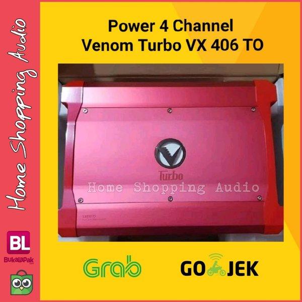 Jual Power 4 Channel Venom Turbo V406TO Power 4CH Venom Turbo V 406 TO ...
