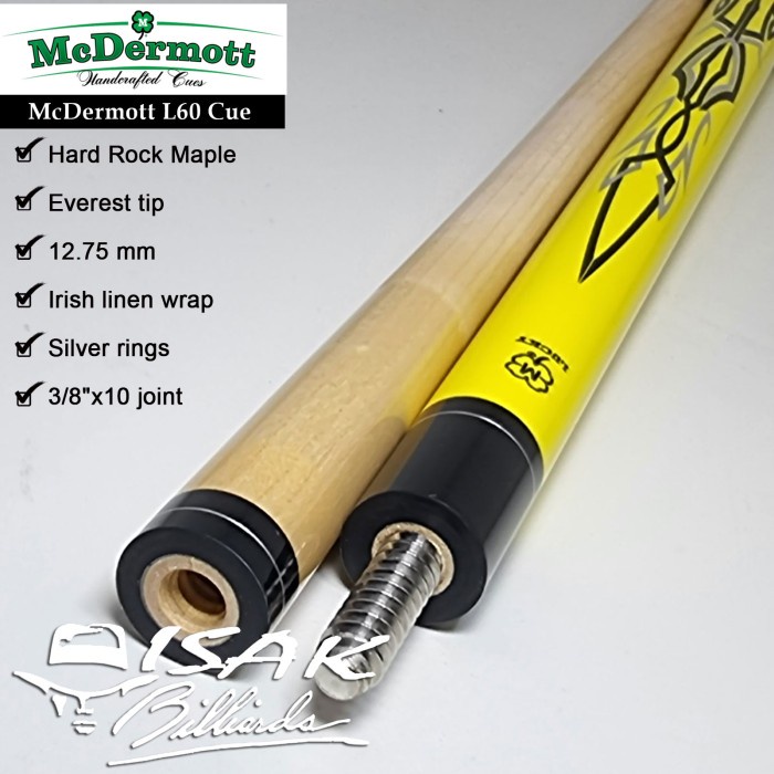 Jual Mcdermott Usa L60 Lucky Pool Cue - Billiard Stick Biliar Stik ...