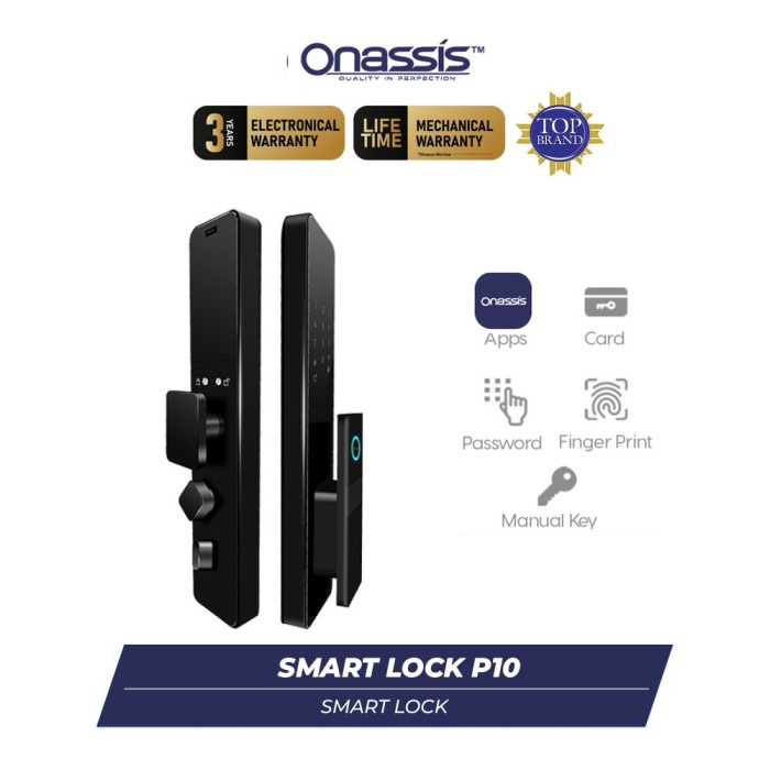 Jual Termurah Onassis Smart Lock P10 Pro Wifi Berkualitas | Shopee ...