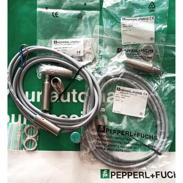 Jual Original Pepperl Fuchs Proximity Sensor Nj5-18Gm50-E2 Berkualitas | Shopee Indonesia