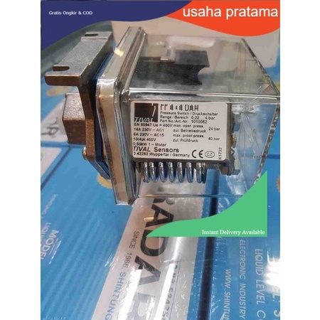 Jual Original Tival Pressure Switch Ff 4-4 Dah Bisa Sameday | Shopee ...