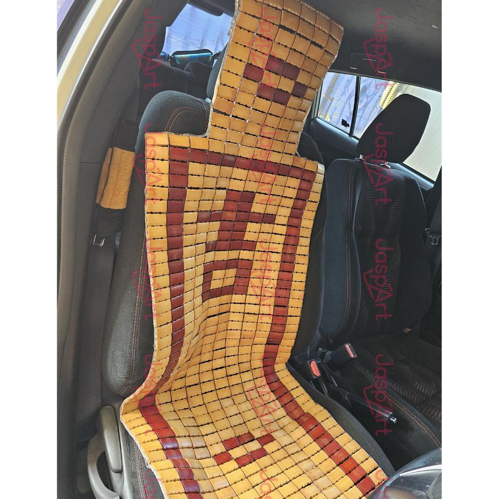Jual Ready Stock/Alas Mobil Bambu Alas Duduk Kursi Mobil Sandaran ...