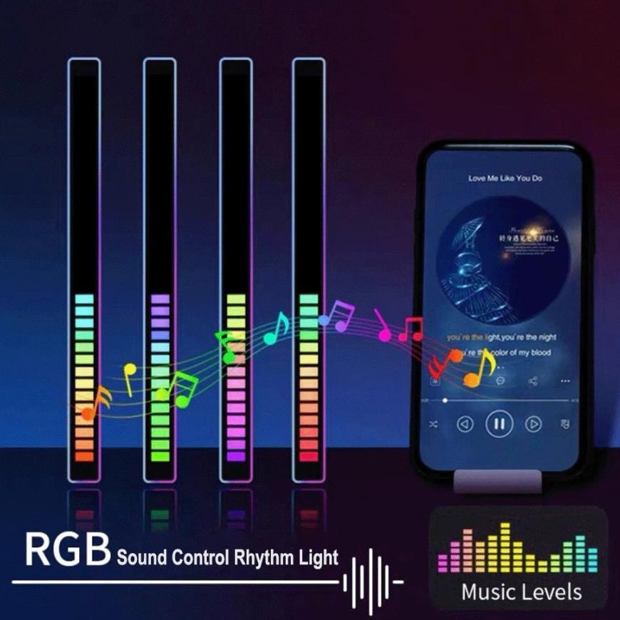 Jual Lampu LED RGB Bar Strip Spectrum Audio Indicator Music Sound ...