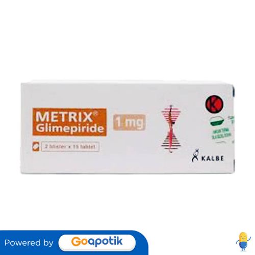 Jual METRIX 1 MG BOX 30 TABLET | Shopee Indonesia