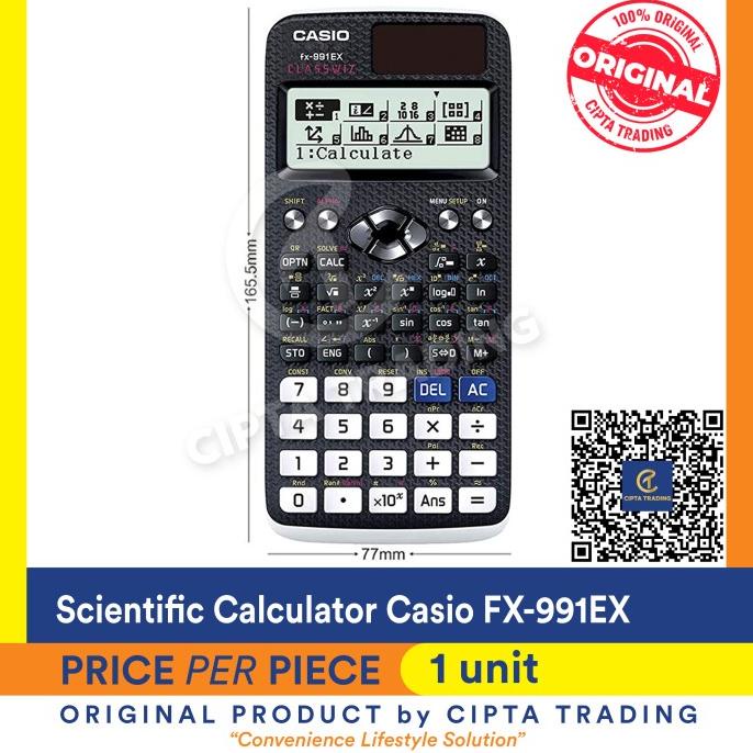 Jual Calculator - Casio - Scientific Calculator FX-991EX | Shopee Indonesia
