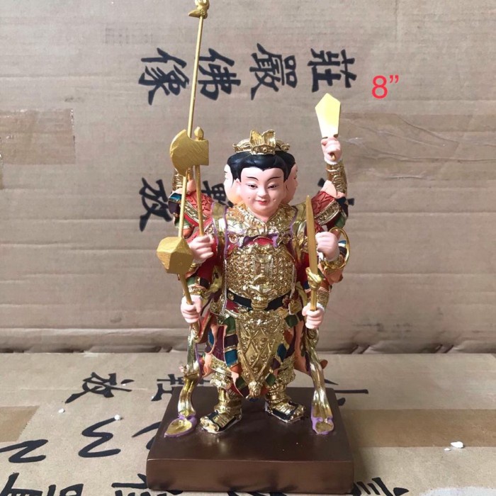 Jual [Original] Patung Dewa Nacha / Naca / Locia 3 Wajah - 8 Inch Fiber ...