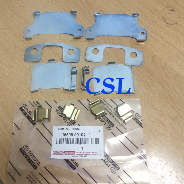 Jual PLAT DISC BRAKE KUKU KAMPAS AGYA AYLA DATSUN GO MATIC 16605-90102 ...