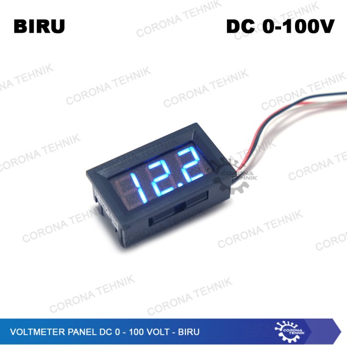 Jual Voltmeter Panel DC 0 - 100 Volt star | Shopee Indonesia