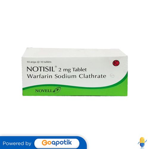 Jual NOTISIL 2 MG BOX 100 TABLET | Shopee Indonesia
