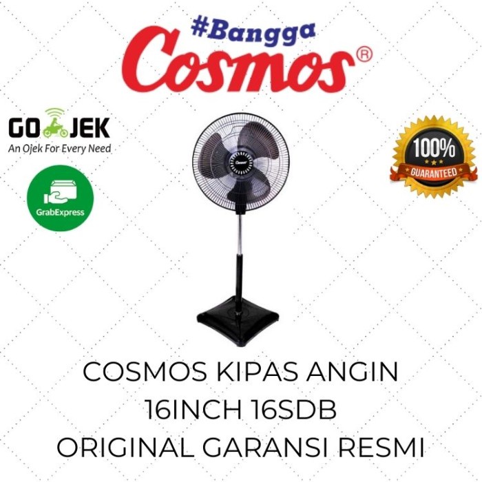 Jual Kipas Angin Berdiri 16 Sdb 16Inch Meja / Kaki Kotak / Stand Fan ...