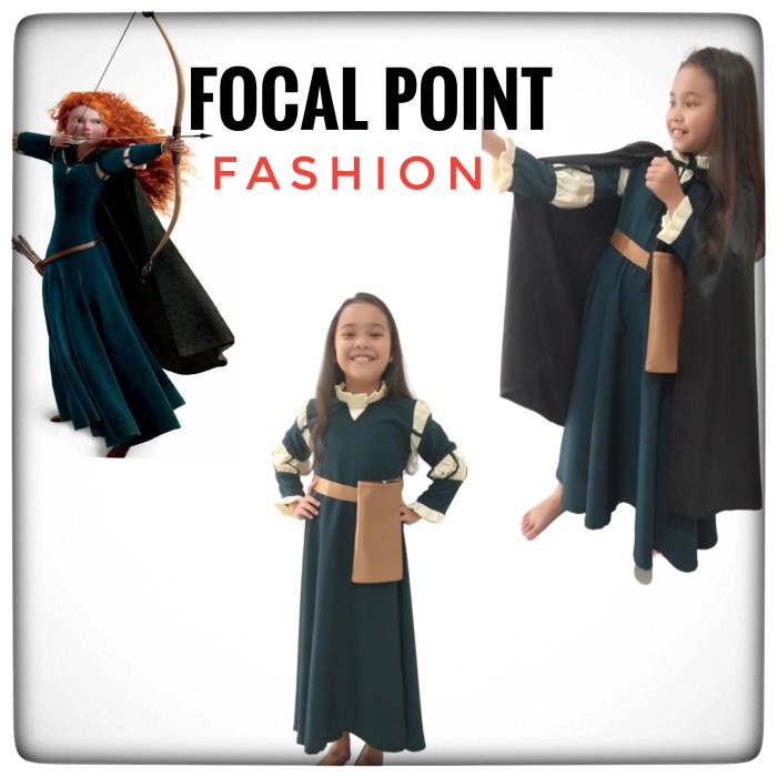 Jual kostum Merida brave anak Disney Halloween Costume | Shopee Indonesia