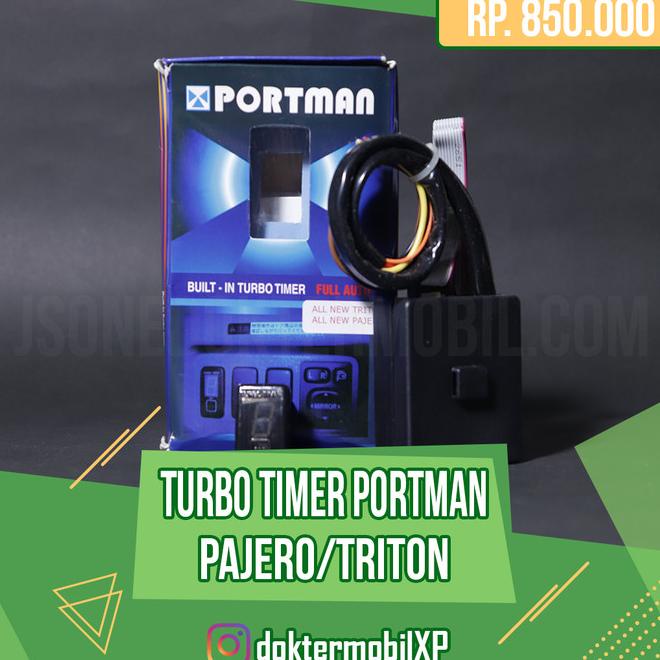 Jual Turbo Timer Mobil All New Pajero Sport/Triton Merk Portman ...