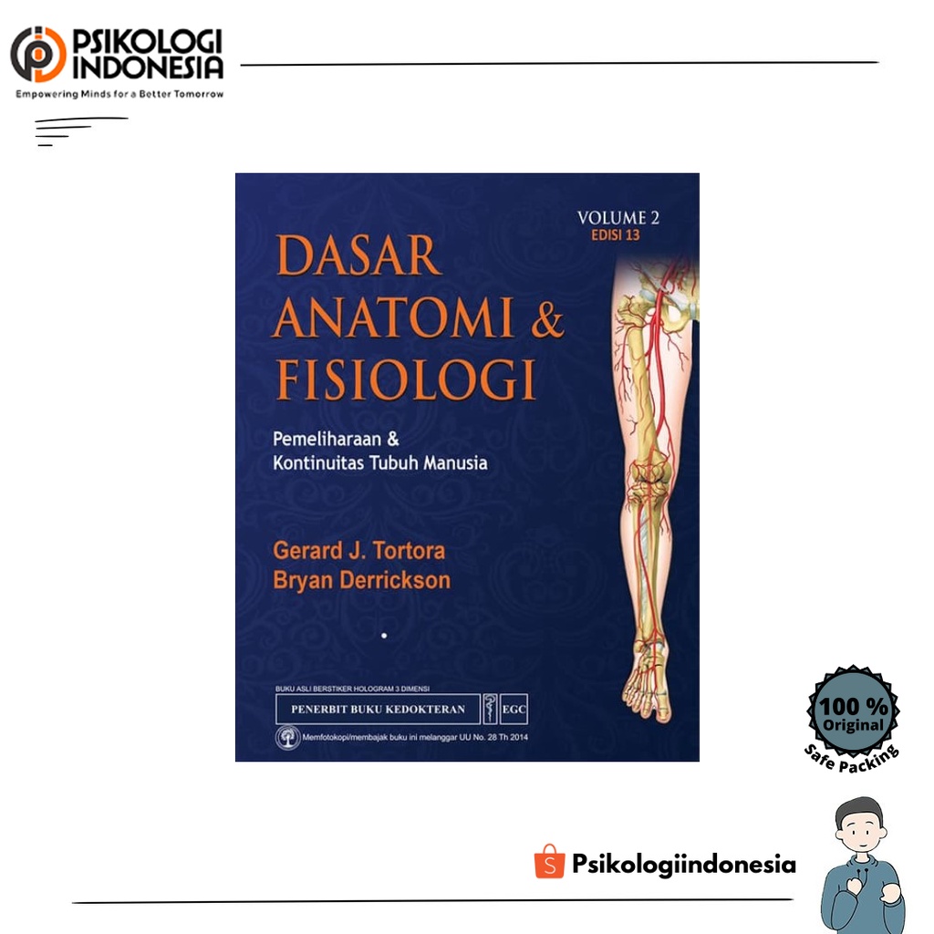 Jual Dasar Anatomi & Fisiologi, Vol. 2 : Pemeliharaan & Kontinuitas Tubuh Manusia | Shopee Indonesia