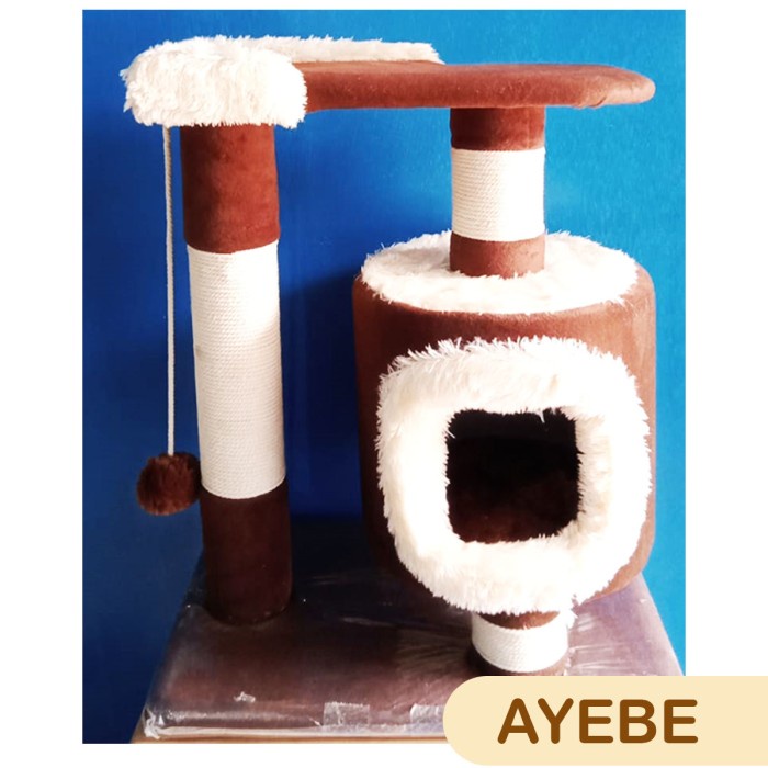 Jual Promo Ayebe Cat Tree / Cat Condo / Kondo Kucing / Cat Tower Type ...