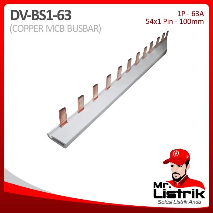 Jual BUSBAR SISIR MCB 1 PHASE SISIR MCB 1P 63A Best Seller | Shopee ...