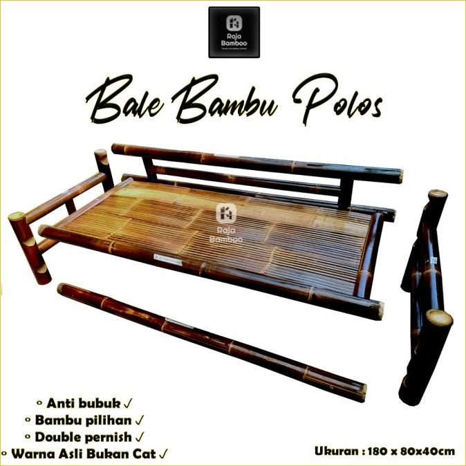 Jual Bale Bambu 180 x 80 x 40cm ( Knockdown ) Rakitan | Shopee Indonesia