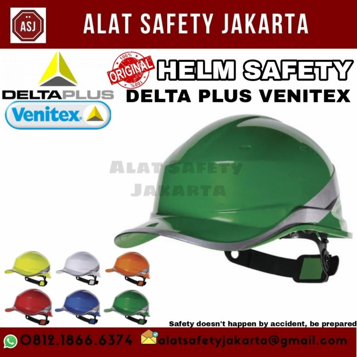 Jual Baru Helm Delta Plus / Safety Helmet Delta Plus /Helm Proyek ...