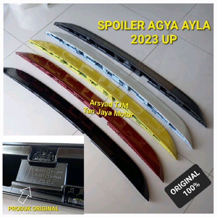 Jual Spoiler Toyota AGYA Daihatsu AYLA Original 2023 up | Shopee Indonesia