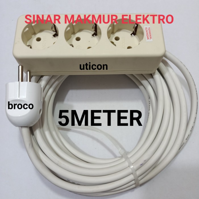 Jual Update!! KABEL COLOKAN / KABEL ROL / STOP KONTAK COLOKAN LISTRIK ...