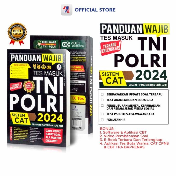 Jual Buku Tes Tni Polri 2023 2024 Panduan Wajib Tes Masuk Tni Polri