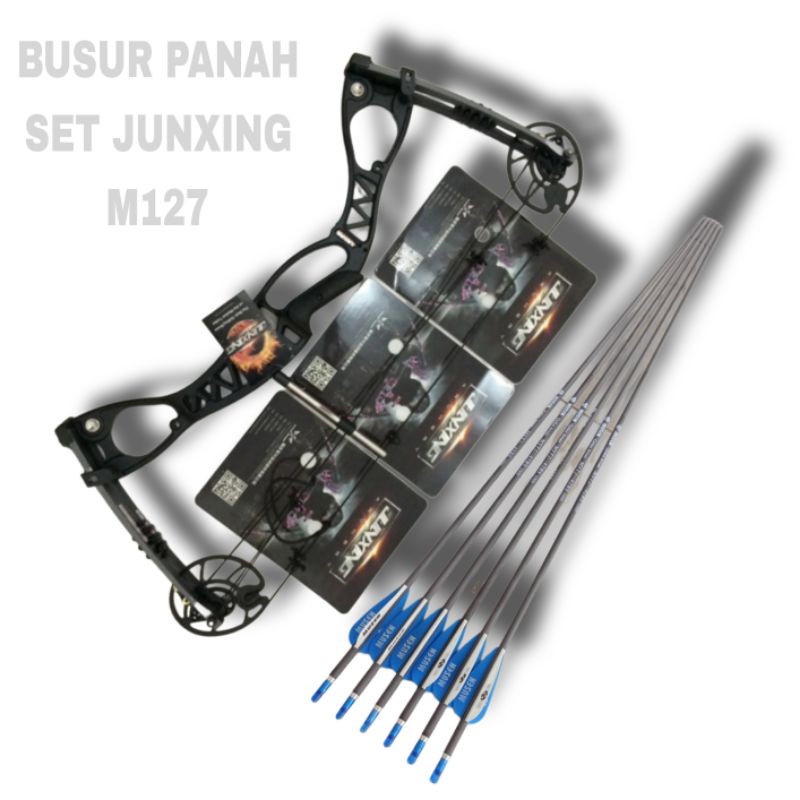 Jual Compound Bow Set - Busur Compound Bow Junxing M127 Set | Shopee ...